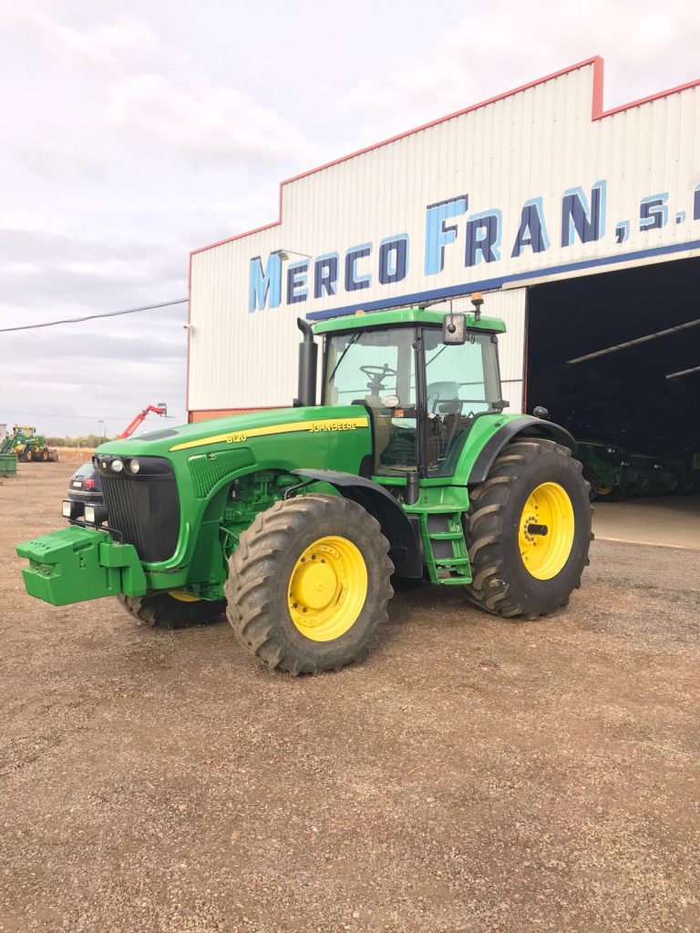 JOHN DEERE 8120 DT – Mercofran II Compra-venta de maquinaria Agrícola